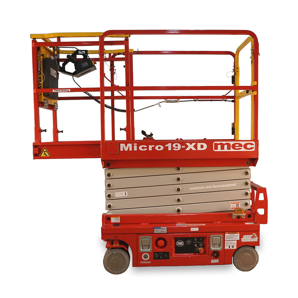 mec 19 Ft. Xtra-Deck Micro Slim Electric Scissor Lift MICRO 19-XD from ...
