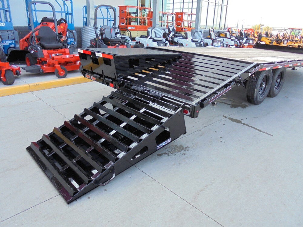 Diamond C 24 Ft. x 102 In. Heavy Duty Deck Over Equipment Trailer with ...