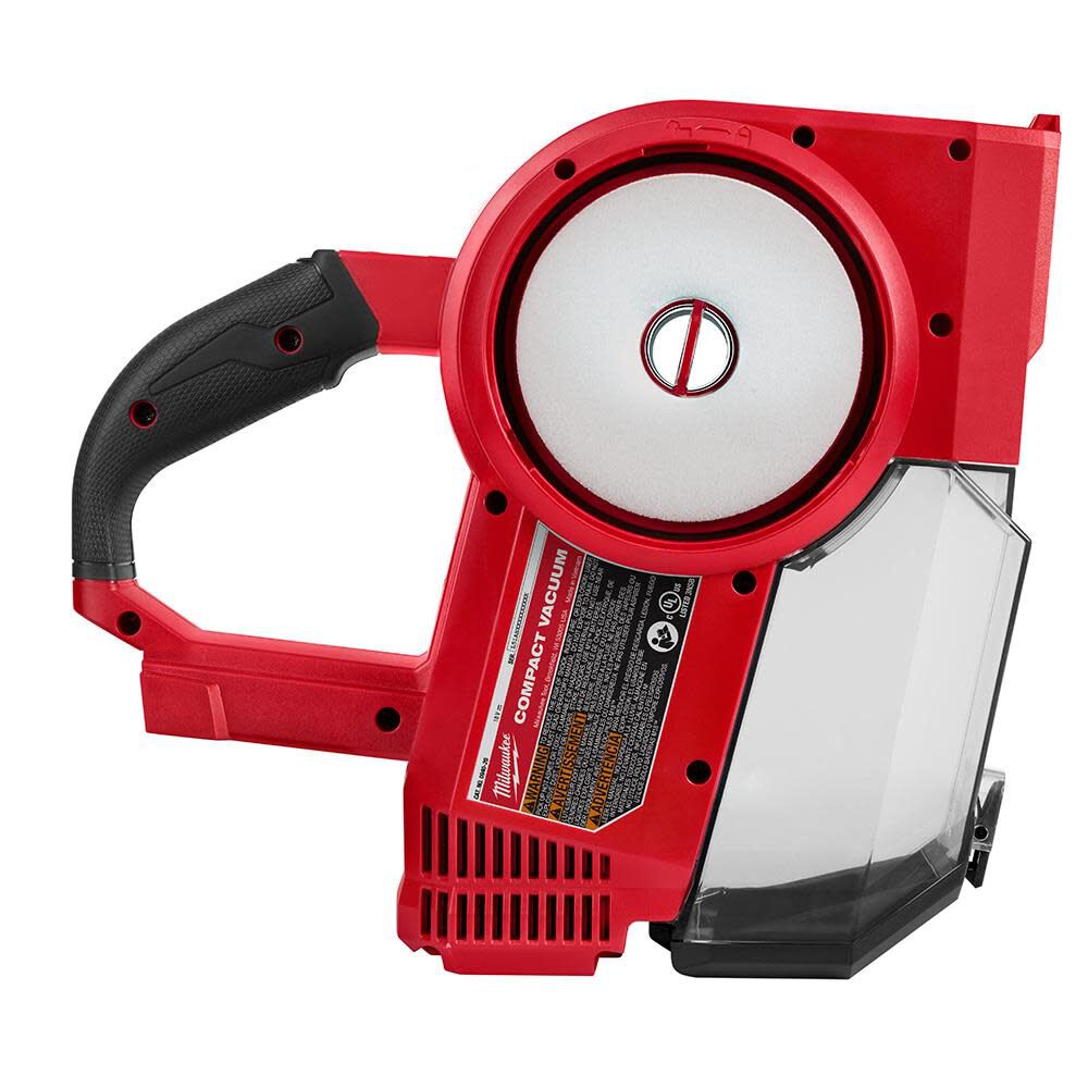 Milwaukee M18 FUEL Compact Vacuum Reconditioned (Bare Tool) 0940-80 ...