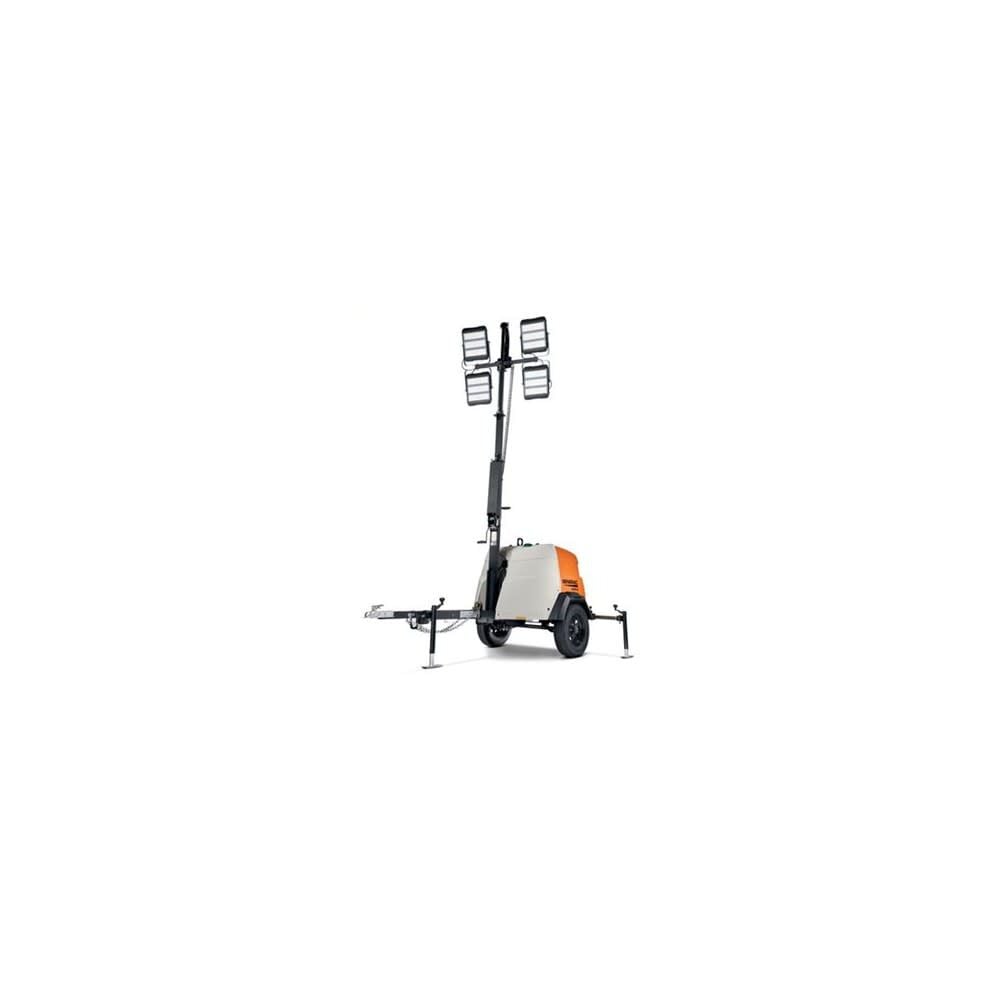 Generac Mobile Products Kubota 6kW 23 ft Vertical Mast Mobile LED Light Tower MLT6SKDS-STD ...