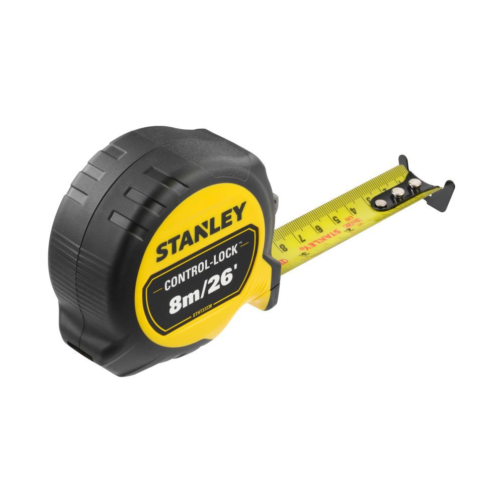 Stanley 8M/26 ft.CONTROL-LOCK Tape Measure STHT37238 - Acme Tools