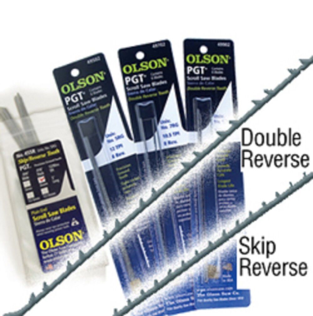 Olson Saw Company Precision Ground Tooth (PGT ) Double Tooth 5 In. Long ...