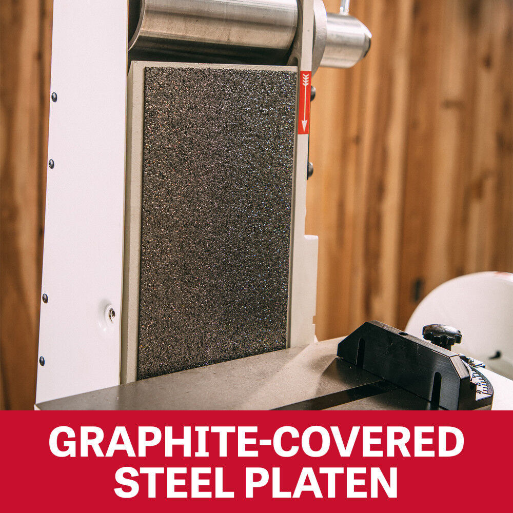 JET JSG-6CS 6 In. x 48 In. Belt / 12 In. Disc Sander with Closed Stand ...