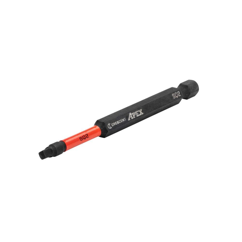 Crescent APEX Square Vortex Impact Power Bit #2 x 3 1/2in CAVB3BSQ2 ...