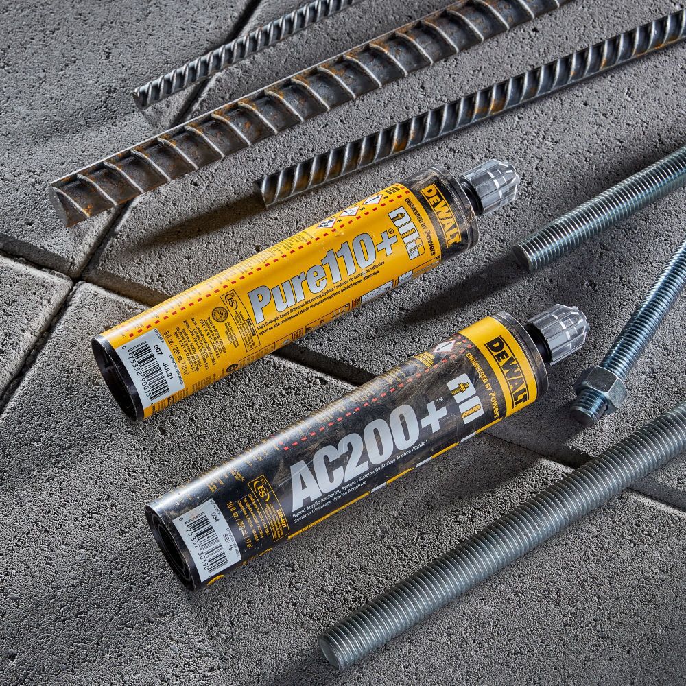 DEWALT AC200+ 9.5oz Quikshot Injection Adhesive Anchoring System ...