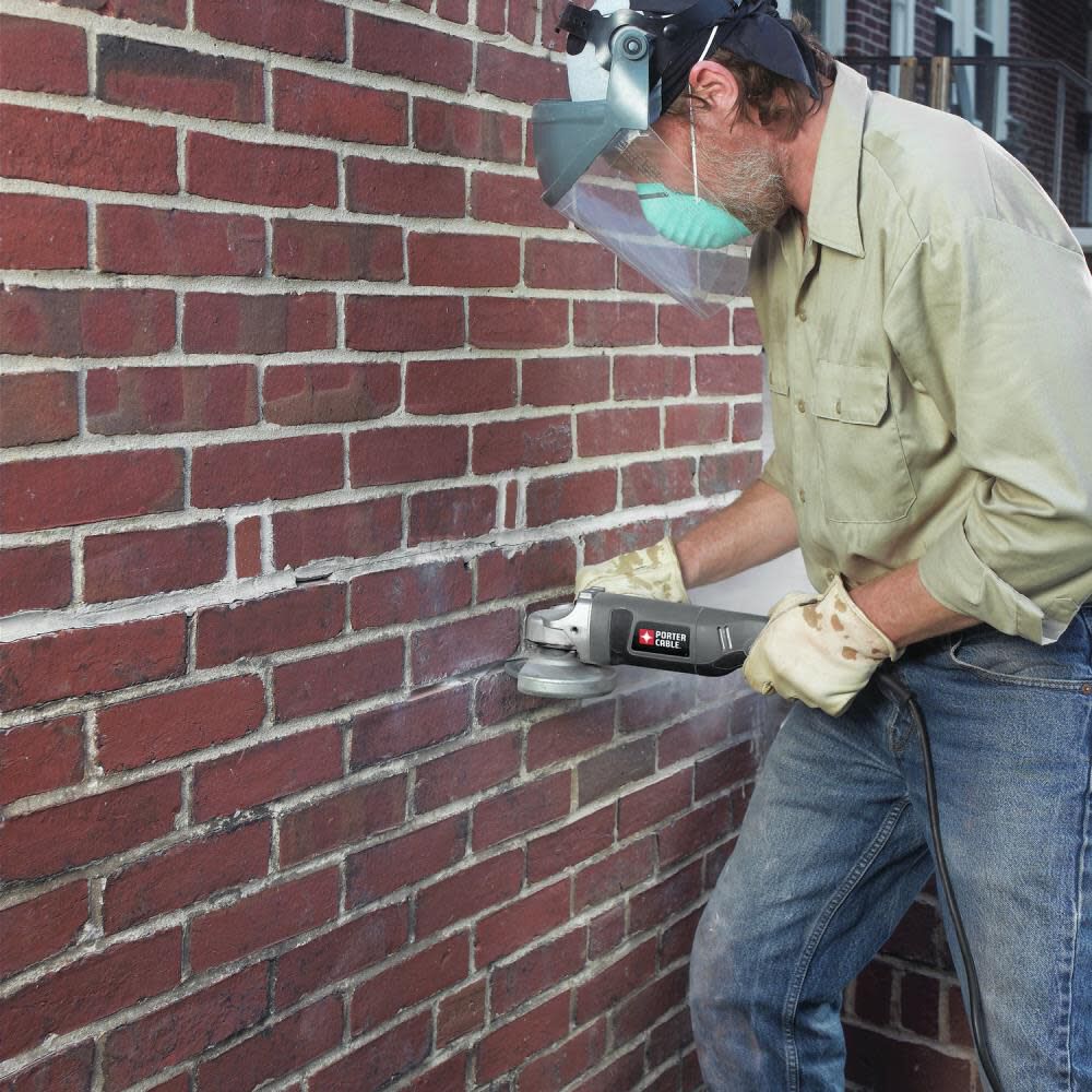 Porter Cable 4-1/2-in 7-Amp Trigger Switch Corded Angle Grinder PC750AG ...