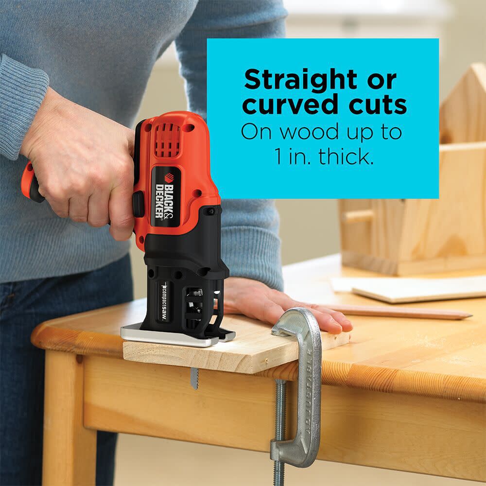 Black and Decker 7.2V Cordless Compact Jigsaw LPS7000 A - Acme Tools