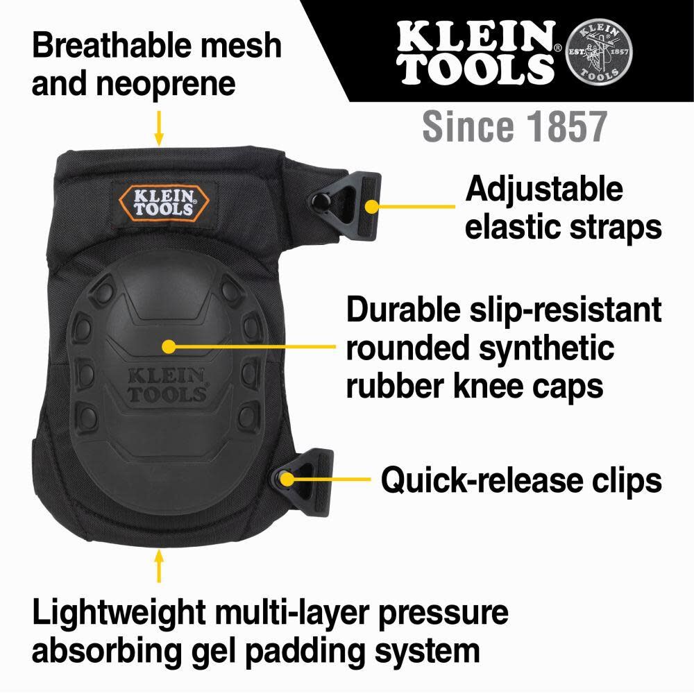 Klein Tools Hinged Gel Knee Pads 60344 - Acme Tools