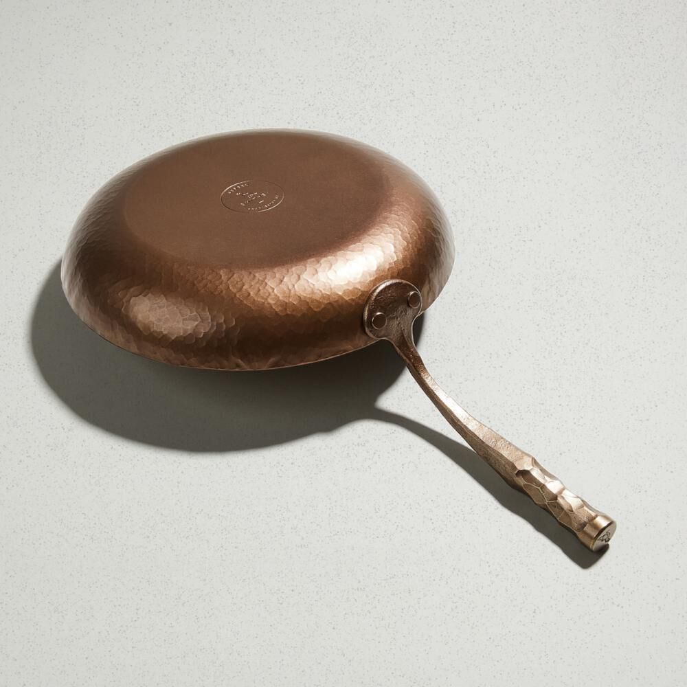 Smithey Ironware Carbon Steel Deep Farmhouse Skillet SMITH-CS-DEEP12 ...