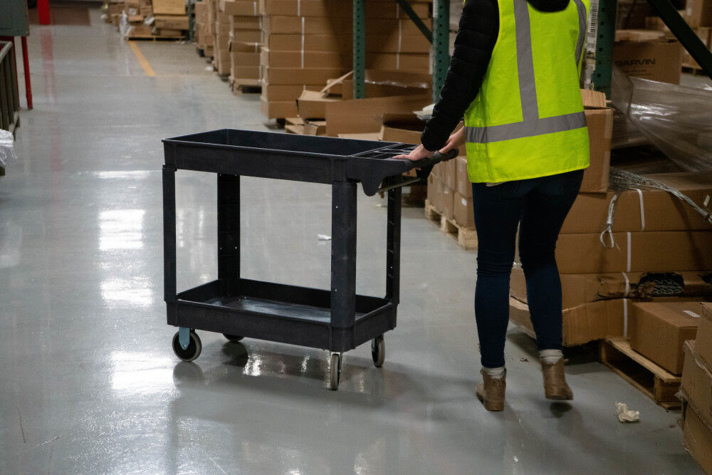 Southwire Two Shelf Utility Cart Small 500 lb Weight Capacity UCTS-SM ...