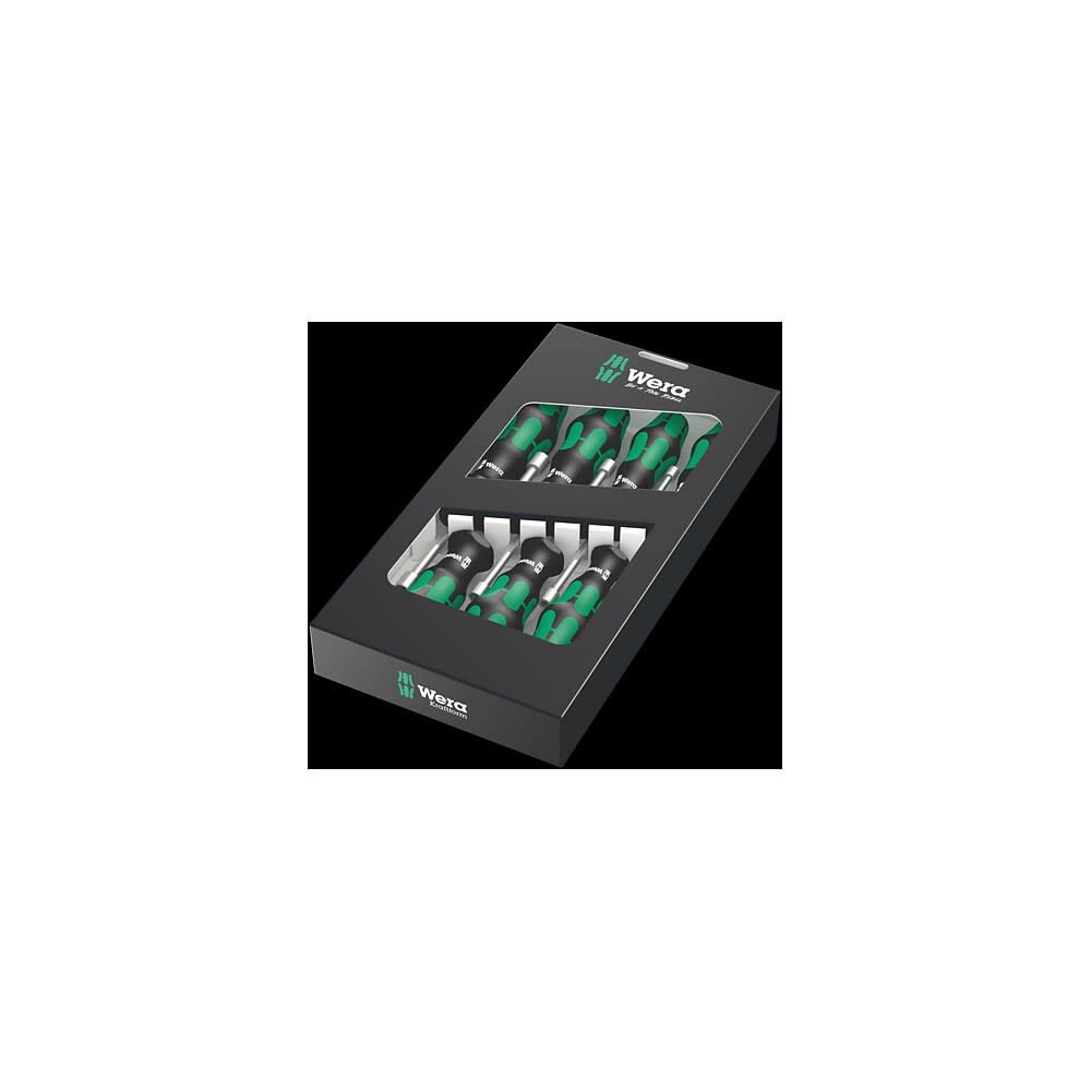 Wera Tools 395 HO/7 SM 7pc Anti Roll-Off Nutdriver Set 05029510001 ...
