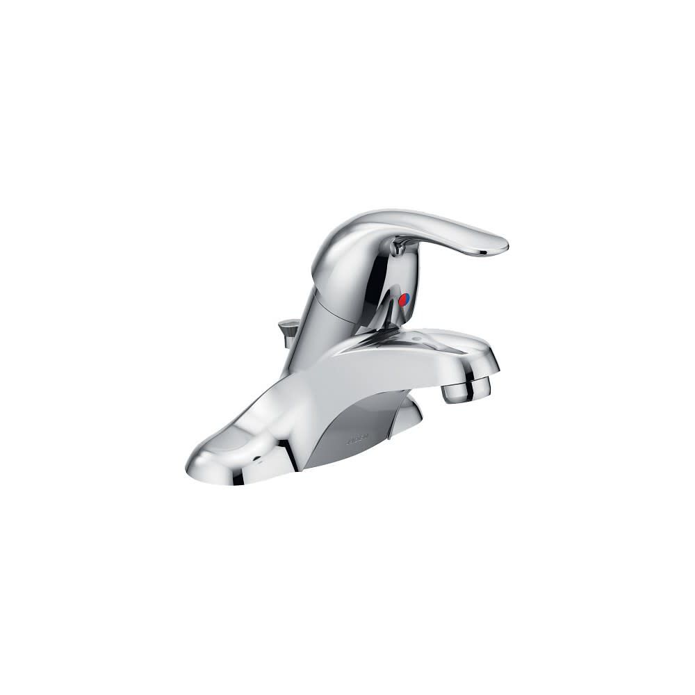 Moen Adler Bathroom Lavatory Faucet Chrome 1 Handle Low Arc WS84503 ...