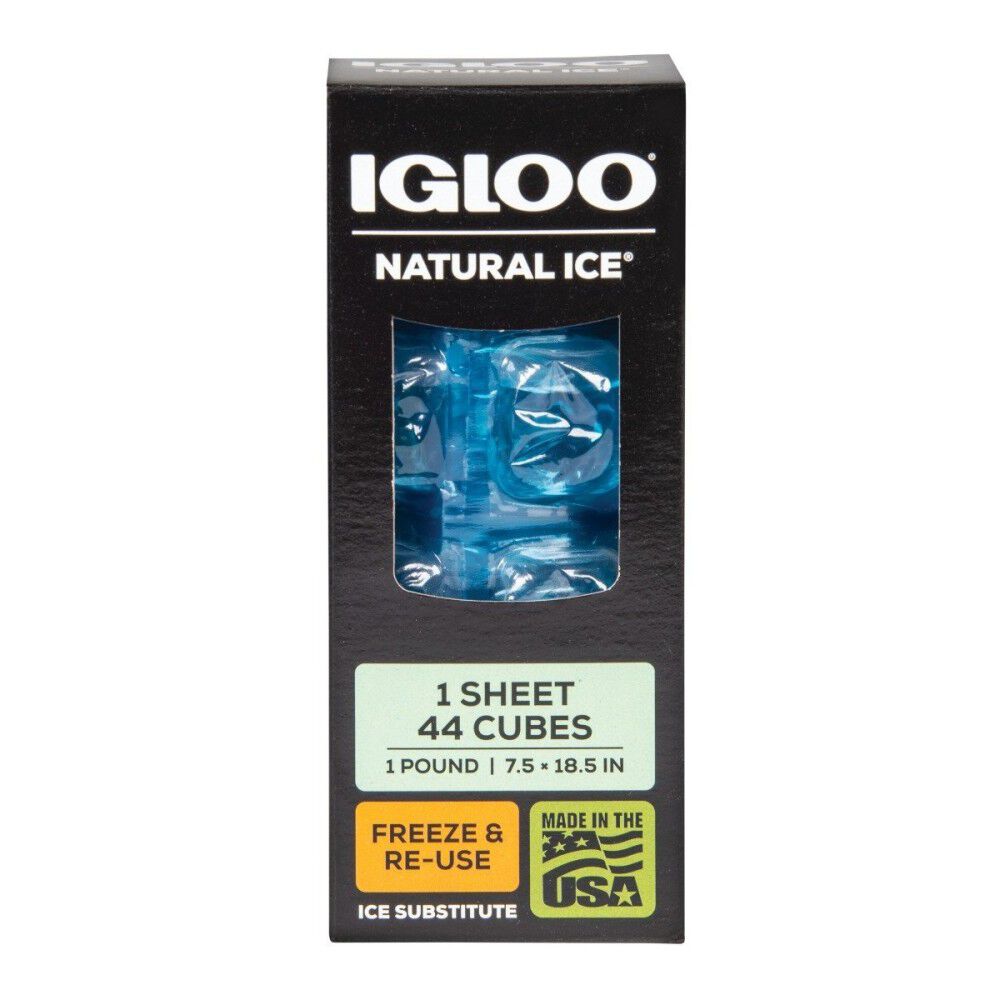 Igloo Maxcold Ice Sheet Natural Reusable Blue 44 Cube 00025078 - Acme Tools