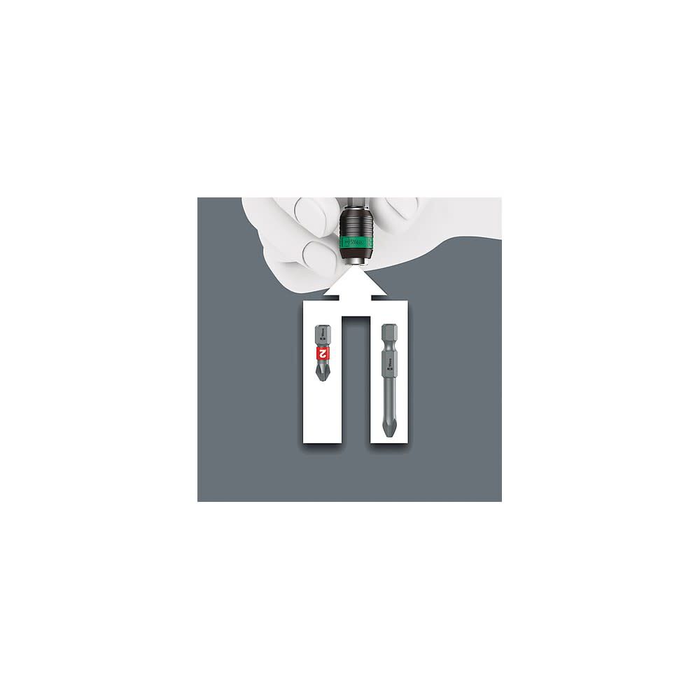 Wera Tools 52pc Kraftform Kompakt 100 Compact Tool Set 05057460001 ...