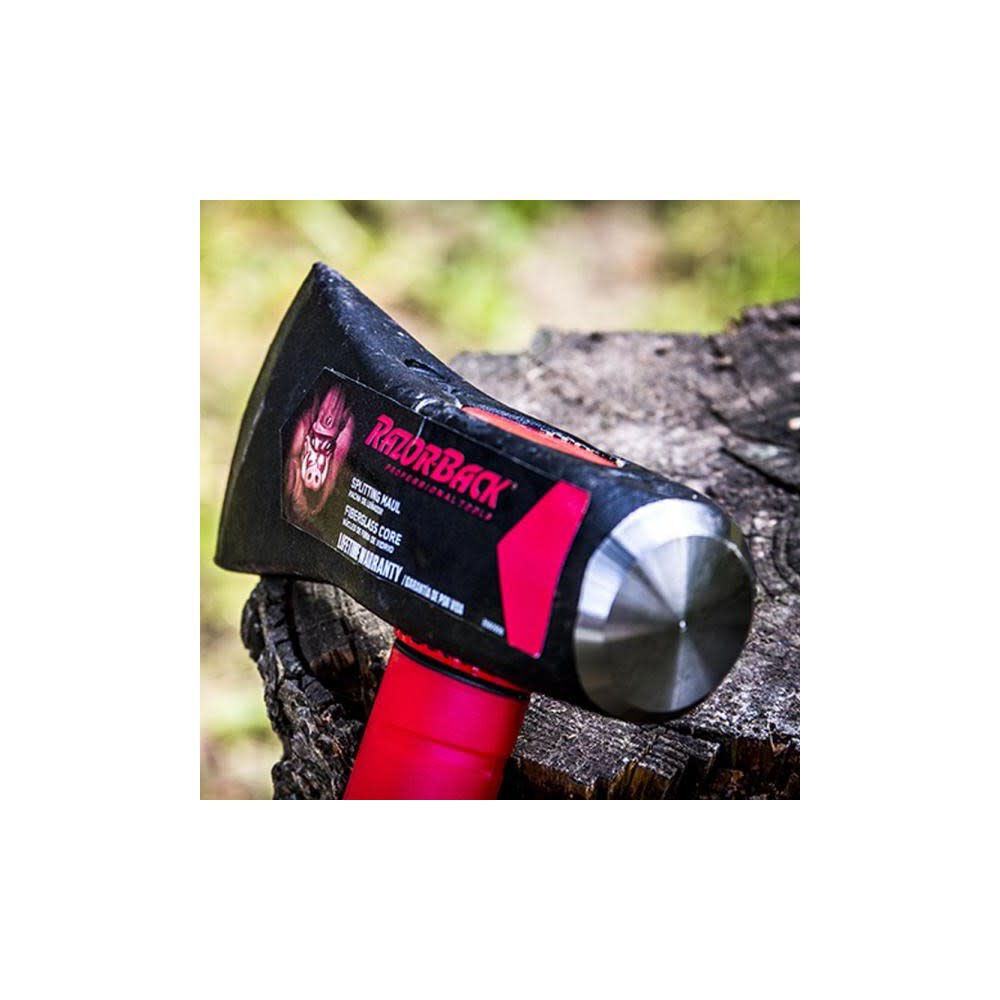 Razorback 8 Lbs Steel Head Splitting Maul with 34 In. Fiberglass Handle ...