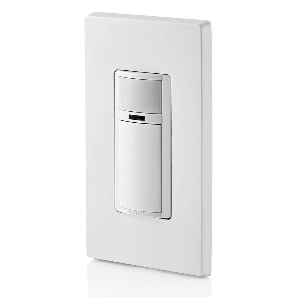 Leviton Motion Sensor Light Switch 2A Auto-On Decora Occupancy 3423100E ...