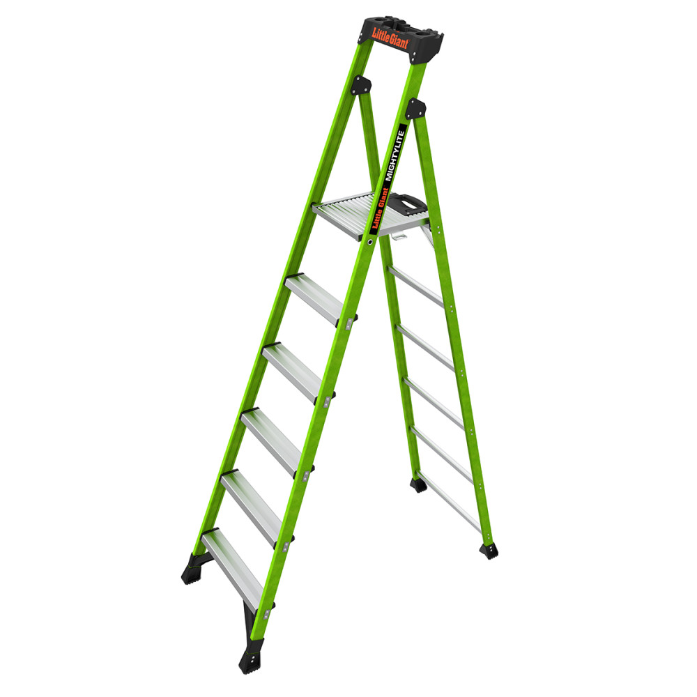 Little Giant Safety Mightylite 8' Ladder Model ANSI Type IA 15398-001 ...