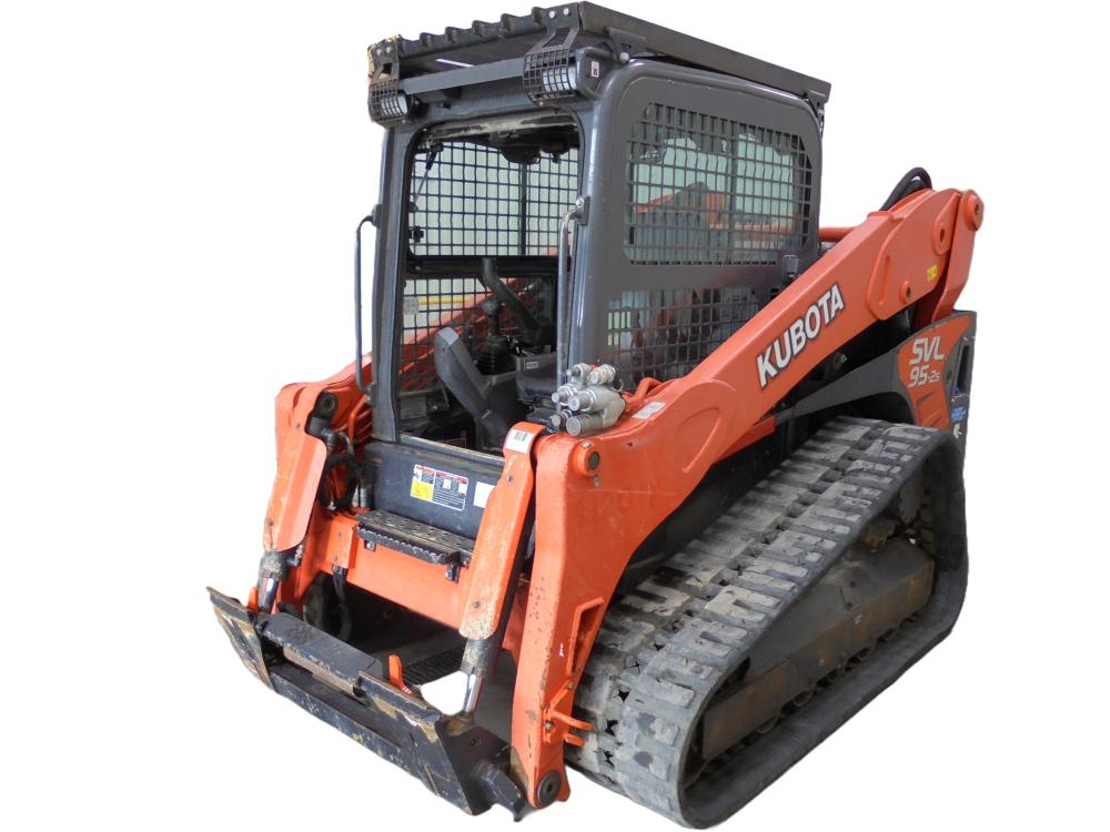 Kubota SVL95-2 96.4HP Diesel Powered Compact Skid Steer Track Loader - Used 2020 SVL95-2SHC ...