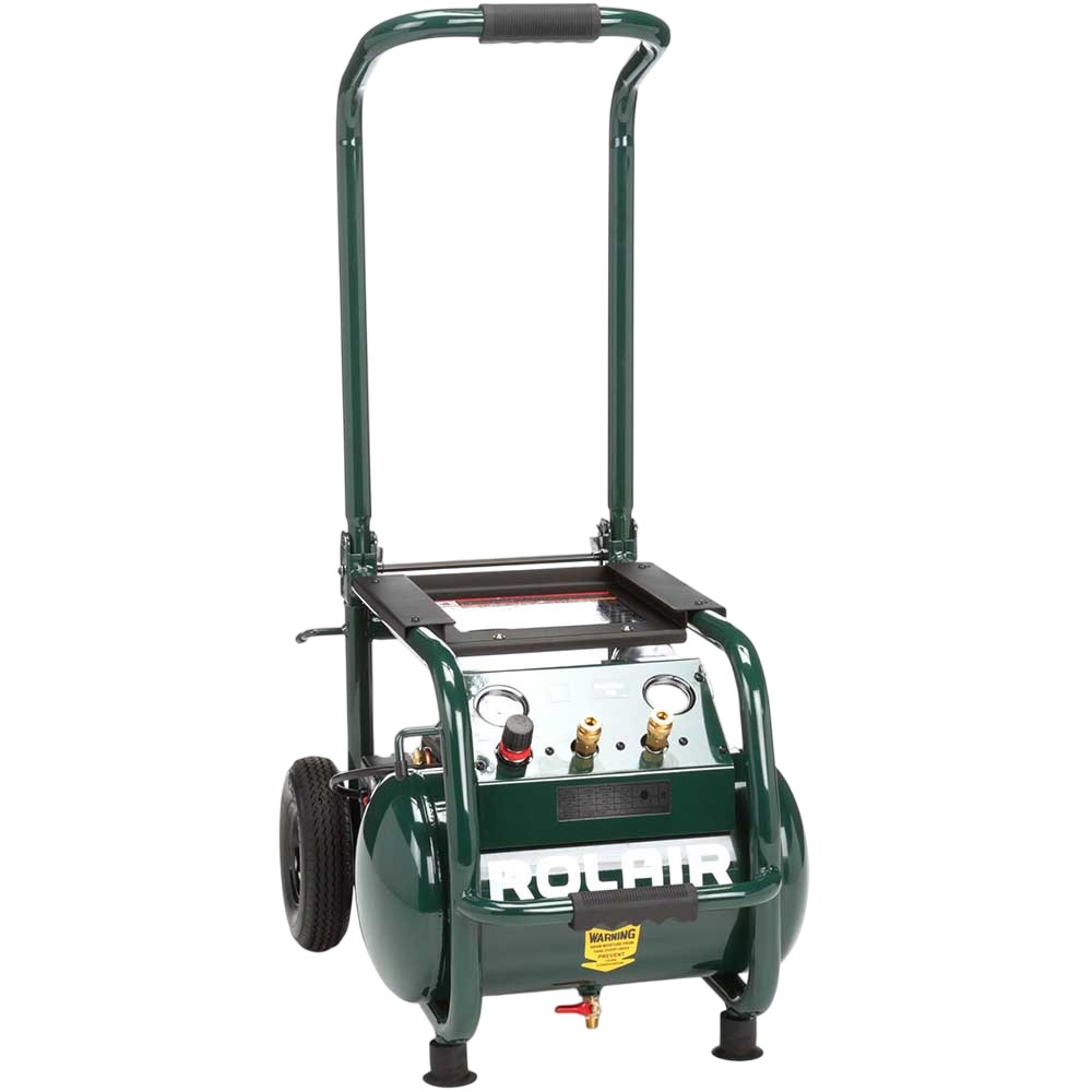 Rolair Compressor with Folding Handle 2.5HP VT25BIG - Acme Tools
