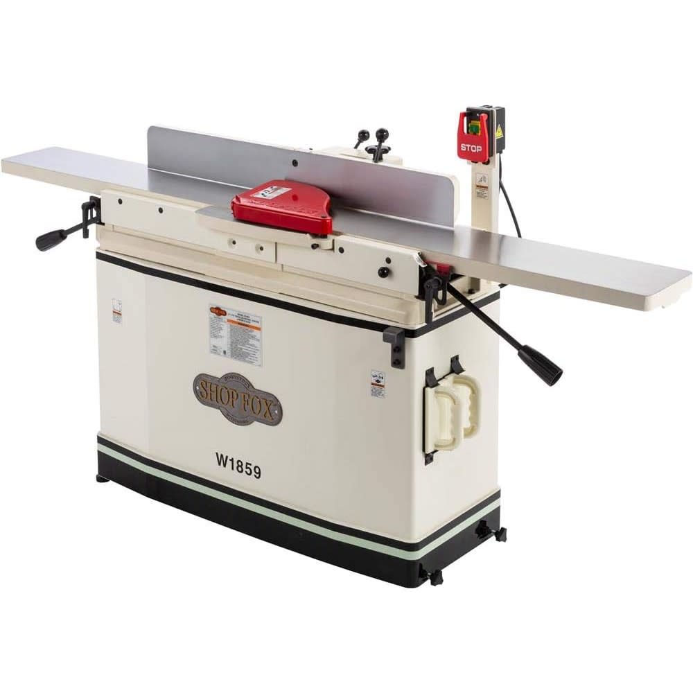 Shop Fox Parallelogram Jointer 230V, 3 HP, 1 Phase 8 Inch x 76 Inch ...