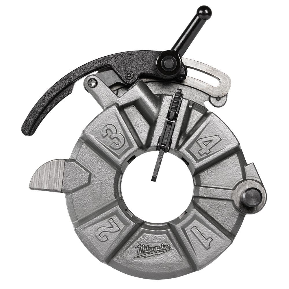 Milwaukee BSPT Pipe Threading Die Head with Micro-Adjust 49-16-5103 ...