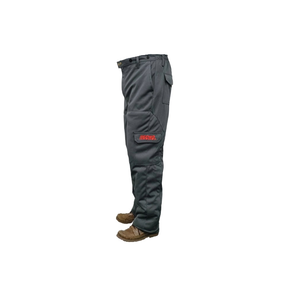 Echo Gray Stretch Nylon 40in to 42in Arborist Pants 99988801306 - Acme ...