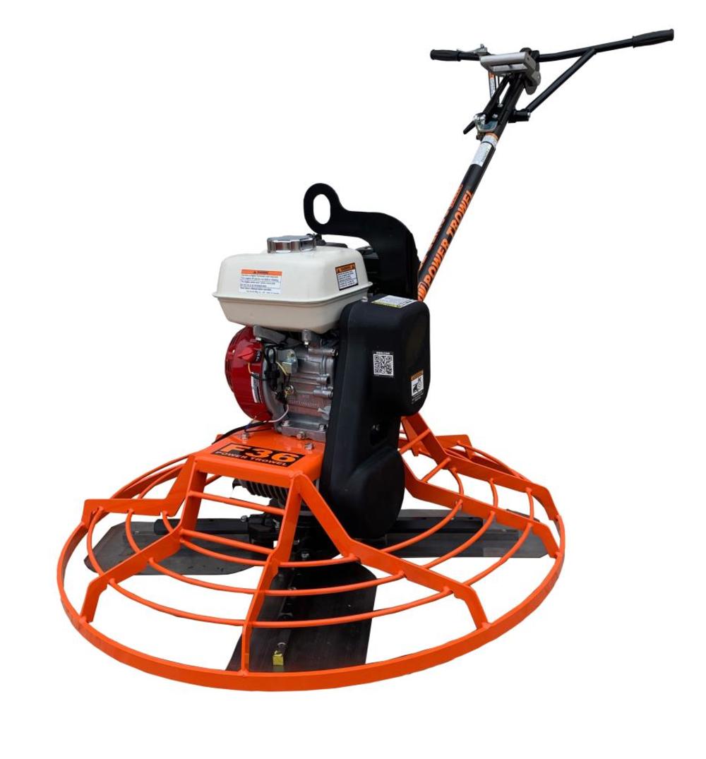 MBW 36 Inch Walk Behind Power Trowel with EZ Pitch Handle 36HSEZCC ...