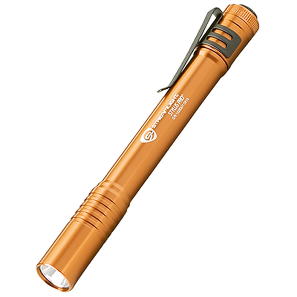 Streamlight Stylus Pro Penlight AAA Battery Powered LED Orange 66128 ...