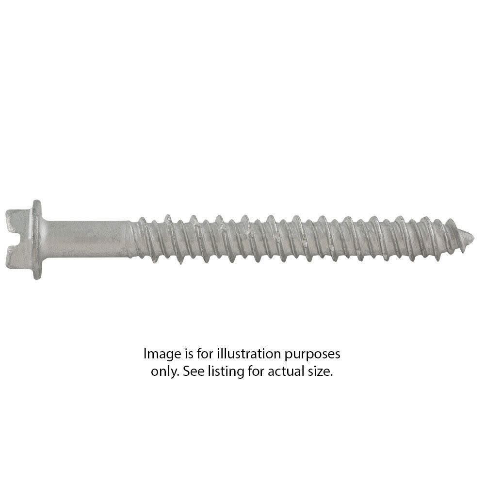 DEWALT Ultracon+ Screw Anchors S 1/4 Inch X 1-3/4 Inch-Silver Hex ...