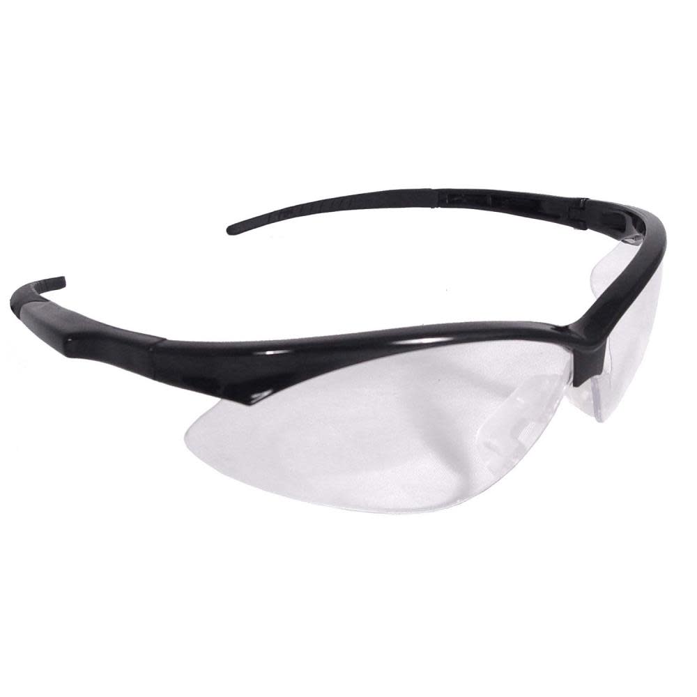 Radians Rad-Apocalypse Safety Eyewear - Black Frame/Clear Anti-Fog Lens ...