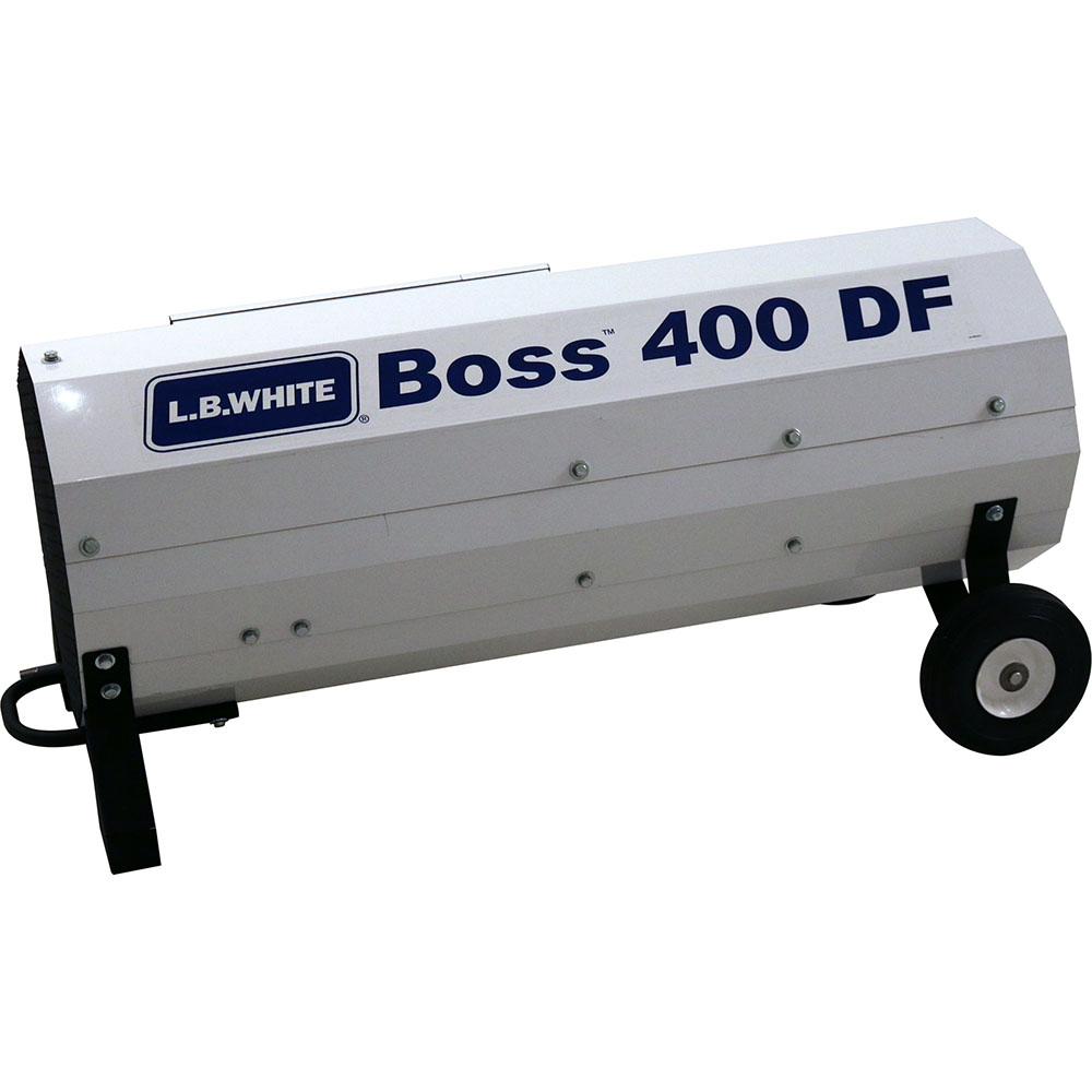 LB White Boss High CFM Forced Air Open Flame Dual Fuel LP/NG 400K BTU ...