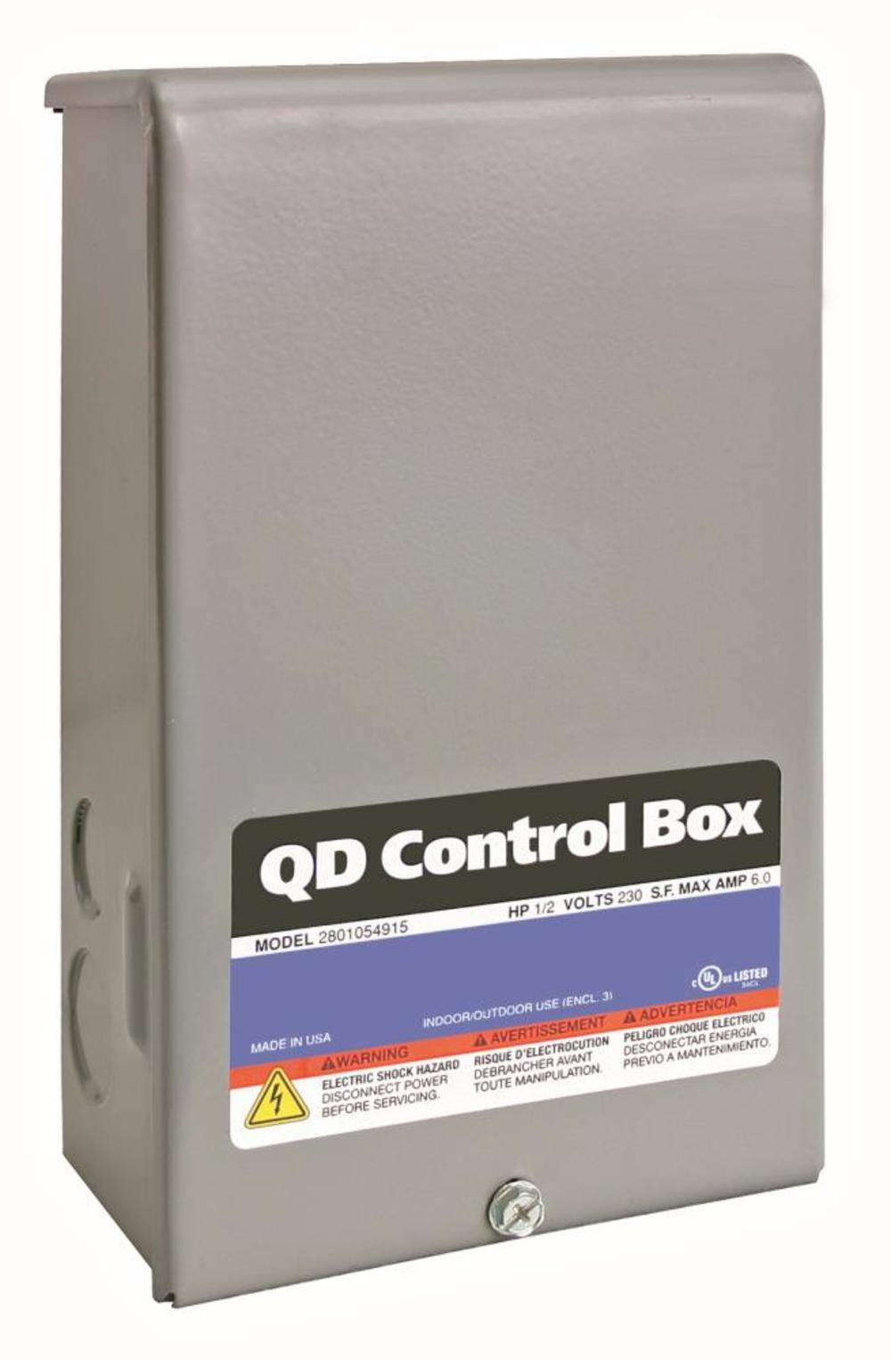 Red Lion 3/4HP 230V Deep Well Pump Control Box 640190 - Acme Tools