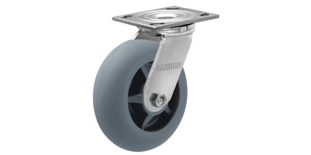 Cassidy Tricker 8 In. 16 Series Medium Heavy Duty Swivel Plate Caster ...
