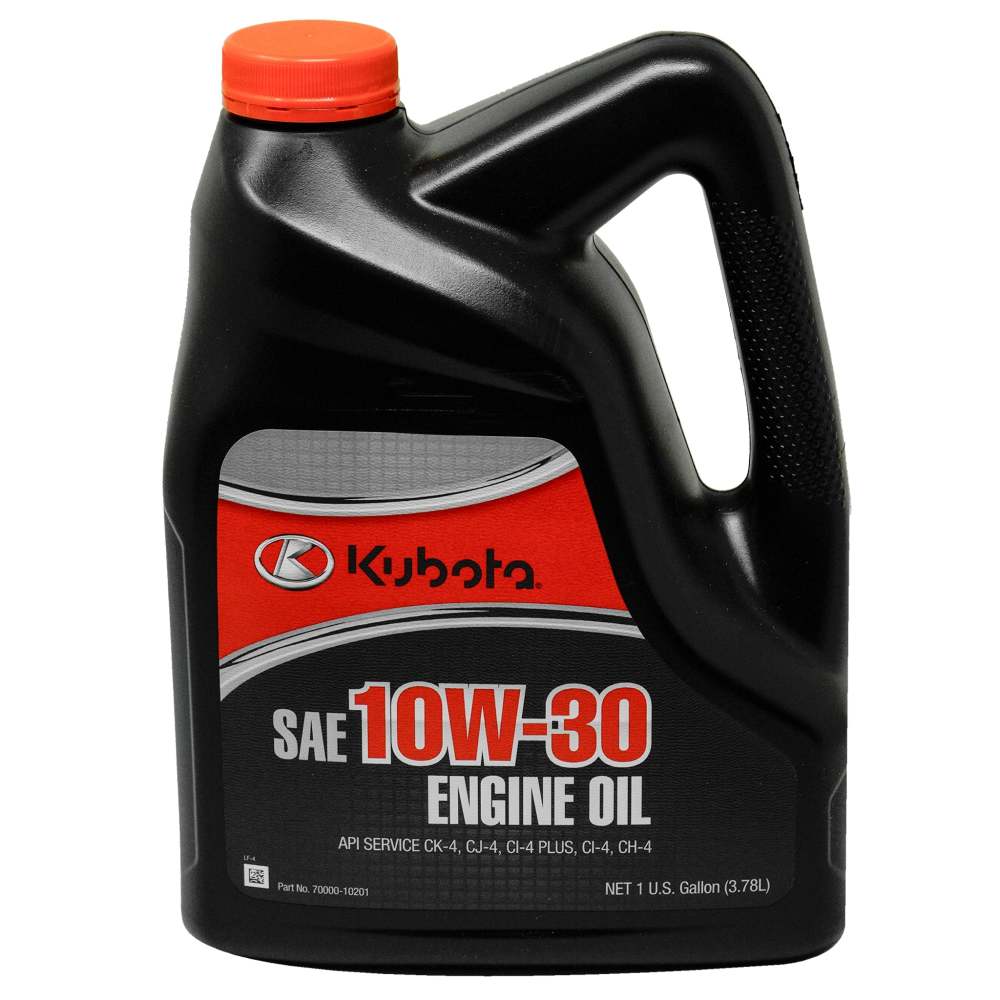 Kubota 1 Gallon SAE 10W-30 Liquid Heavy-Dity Engine Oil 70000-10201 ...