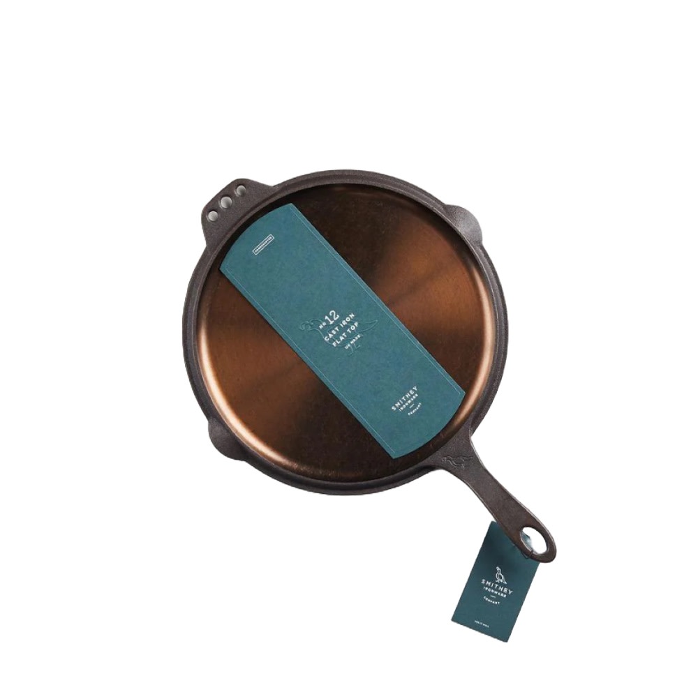 Smithey Ironware No. 12 Skillet Flat Top SMITH-CI-FLAT12 - Acme Tools