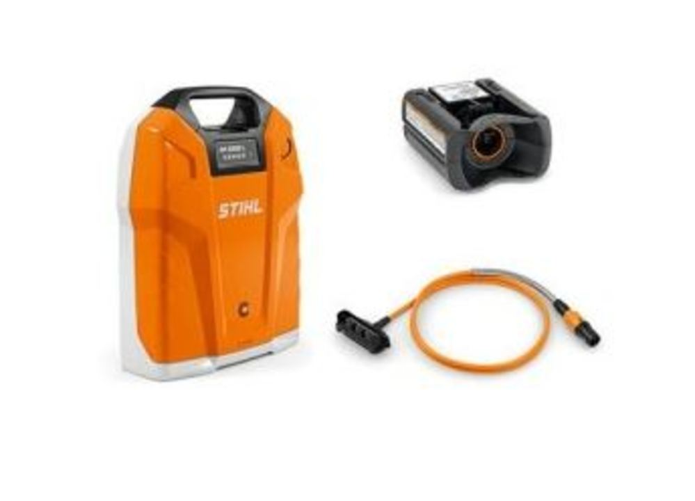 Stihl AR 2000 L Backpack Battery with Carrying System Cable AP Adapter ...