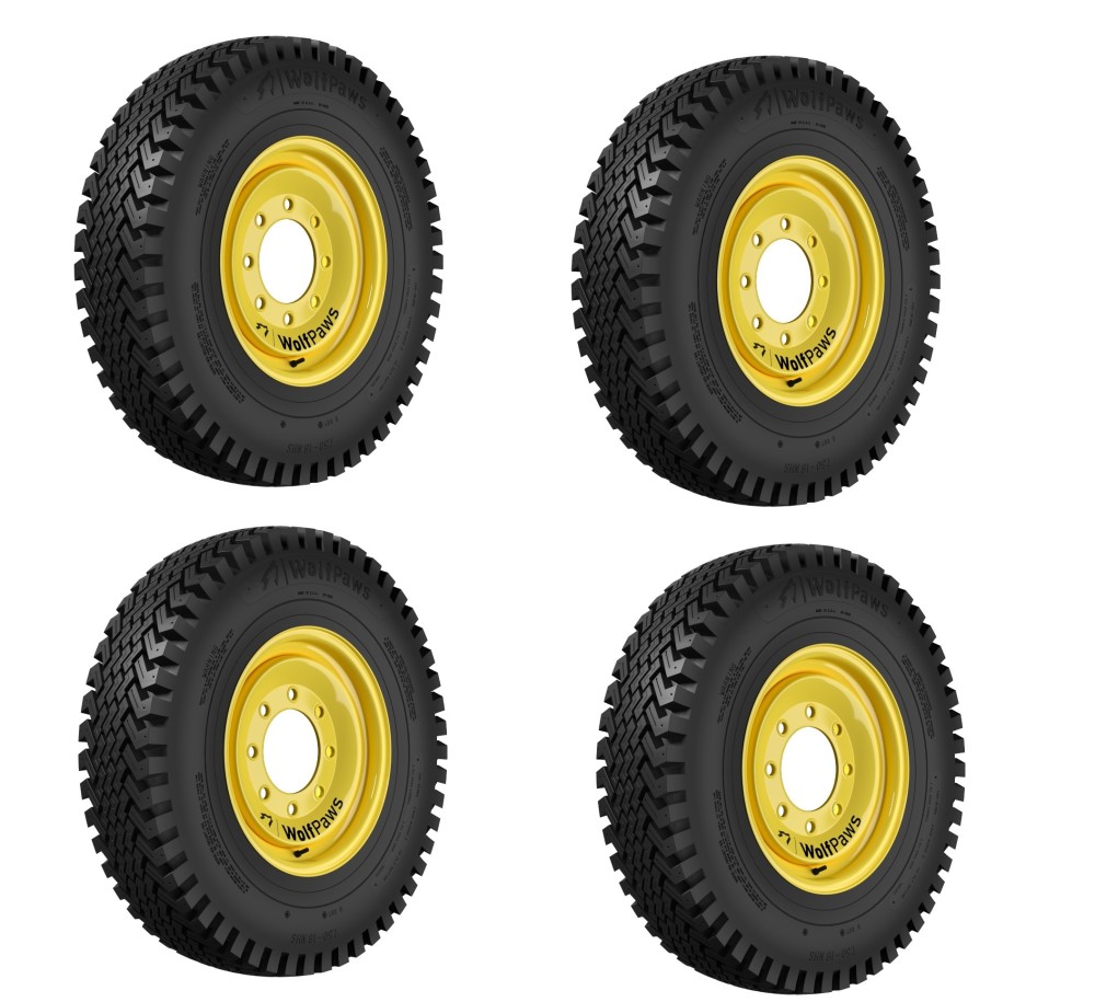 Snow Wolf Wolfpaws Skid Steer Snow Tires Set of 4 100SNOW - Acme Tools