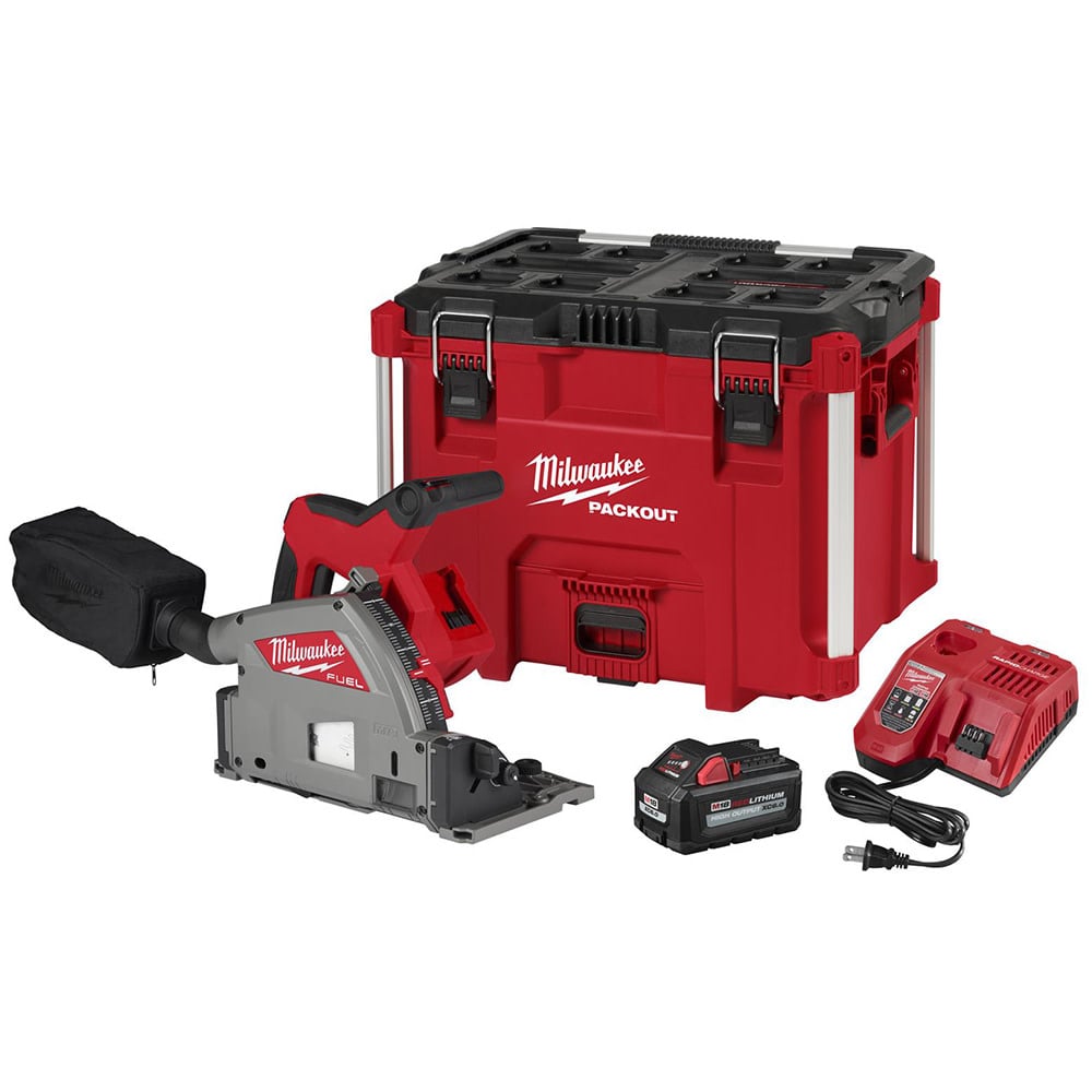 Milwaukee M18 FUEL 6 1/2inch Plunge Track Saw Kit 2831-21 - Acme Tools