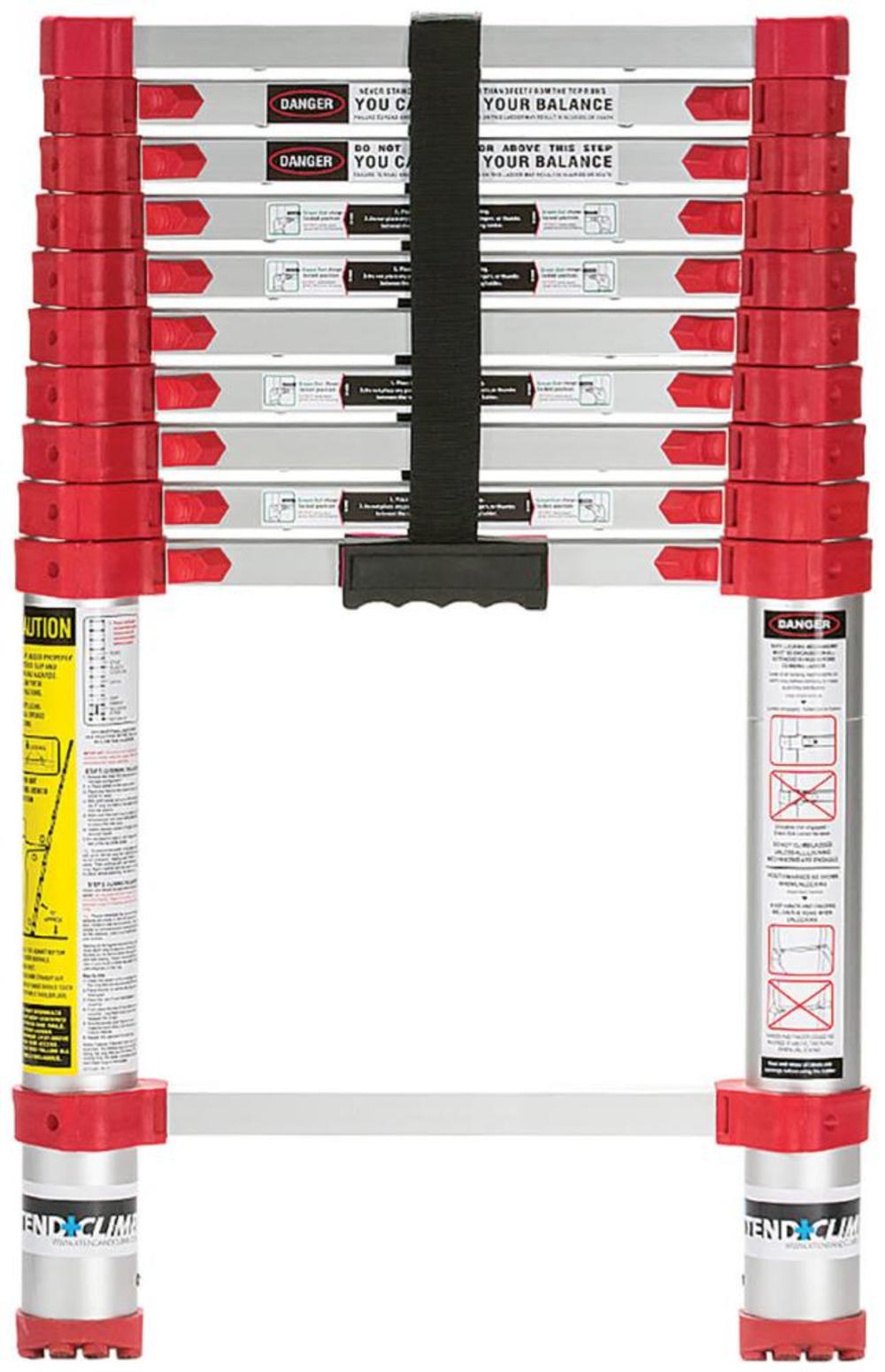 Xtend and Climb Home Series 10.5' Telescoping Ladder 760P+ from Xtend ...