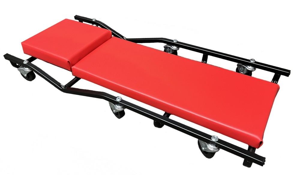 Whiteside Mfg 40 In. Fully Padded Creeper MTLV6 - Acme Tools