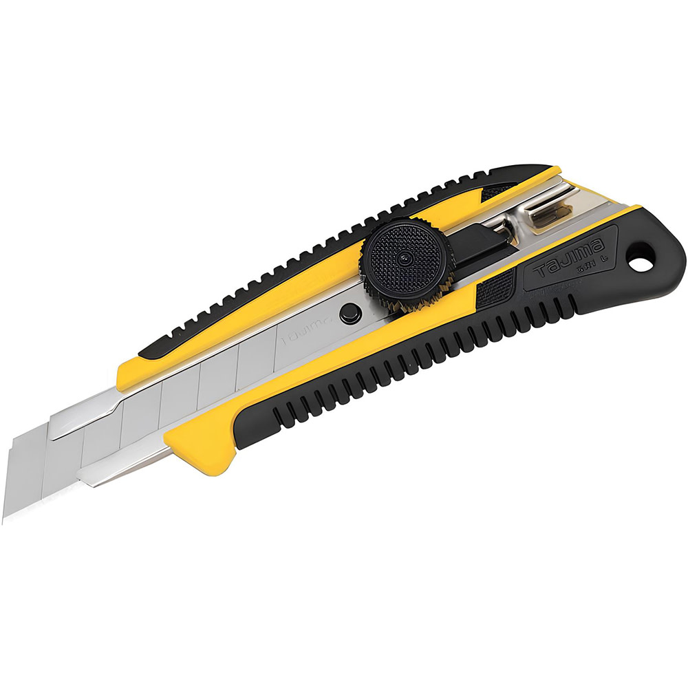 Tajima Extra ROCK HARD Dial Lock Utility Knife with 1ine LC-661 - Acme Tools
