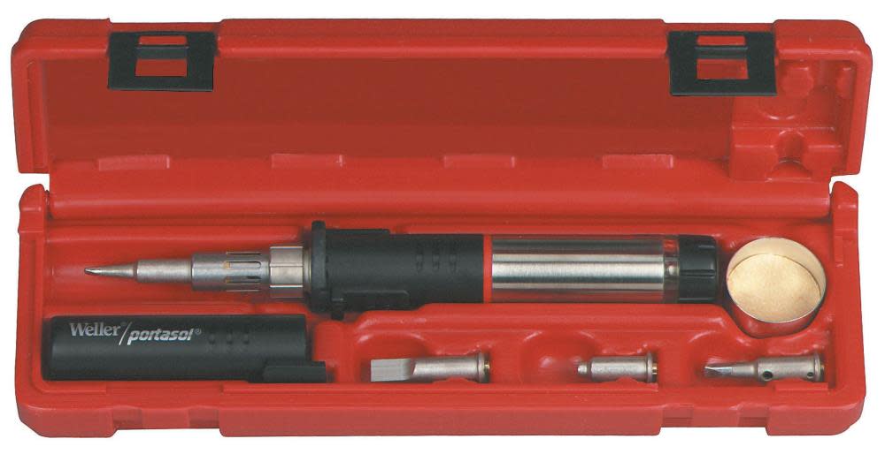 Weller Portasol Soldering Iron Kit Self-Igniting Butane Cordless ...