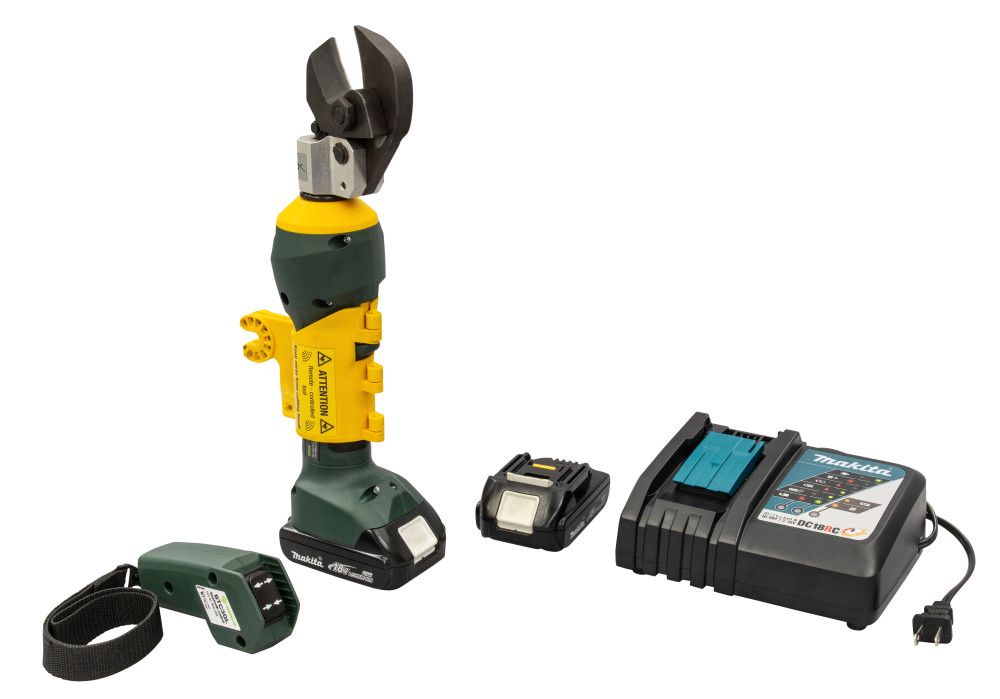 Greenlee 22mm Gator Remote Wire Cutter with 120V Charger ES20LXR11 ...