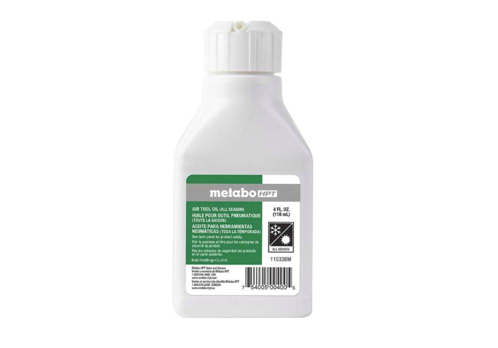 Metabo HPT All Weather Air Tool Oil 4oz 115338M - Acme Tools