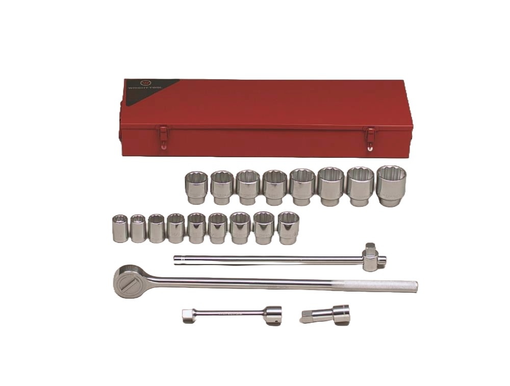 Wright Tool 3/4 In. Dr. 22 pc. Socket Set 623 - Acme Tools