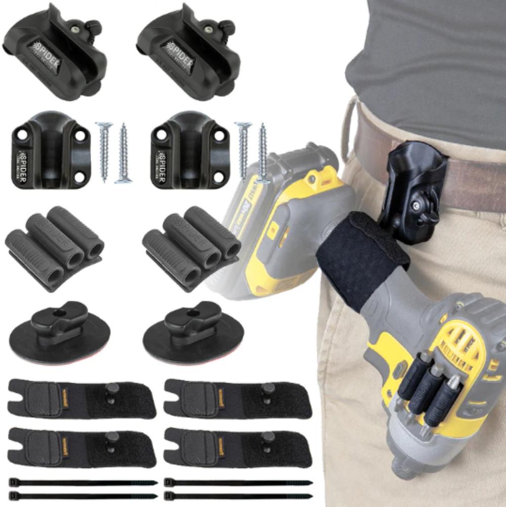 Spider Tool Holster Pro Tool Holster Kit 12pc Kit 5032TH - Acme Tools