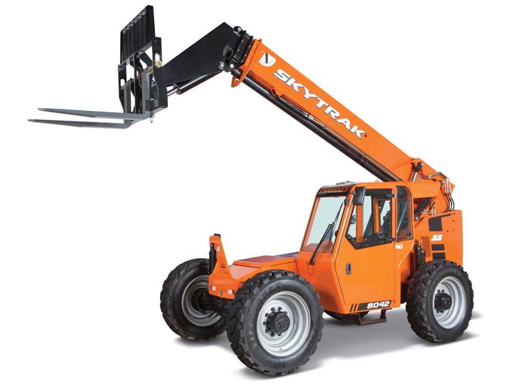 JLG SkyTrak 8042 Telehandler Max Lift Weight 8000 Lb. and Height 41 ...