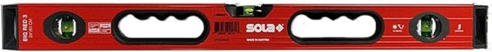 SOLA 24 Inch Box-Beam, 3 Focus-60 Vials Level LSB24A - Acme Tools