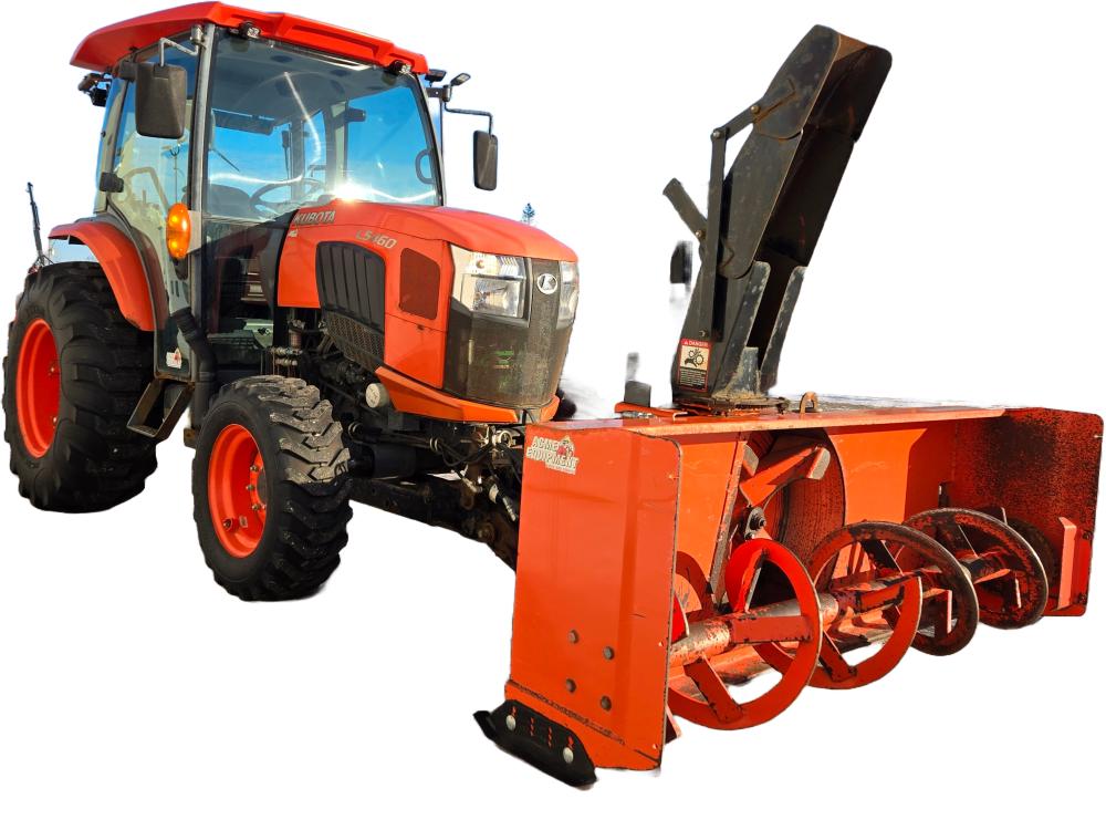 Kubota L5460HSTC 54HP 4WD Diesel Compact Tractor with Cab - Used 2015 ...