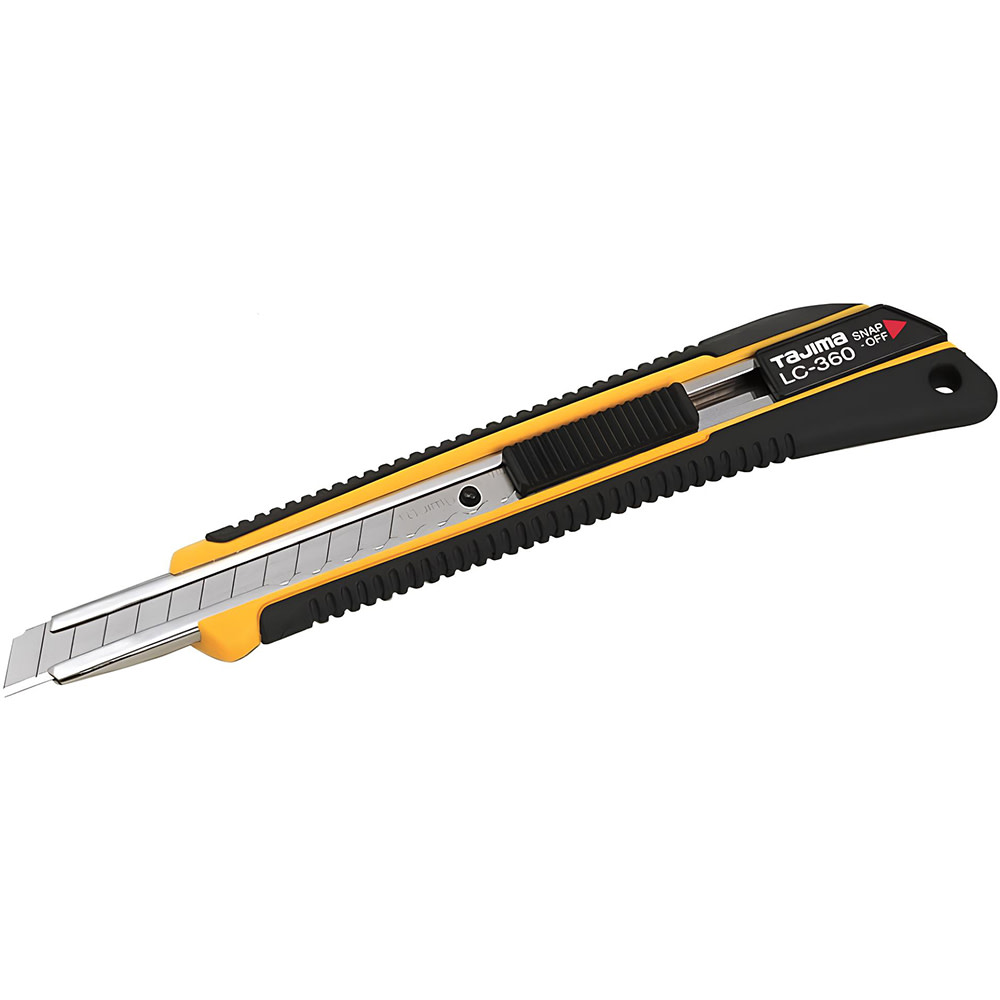 Tajima Precision Craft Slide Lock 3/8 In. Knife with ENDURA Snap Blade LC-360 - Acme Tools
